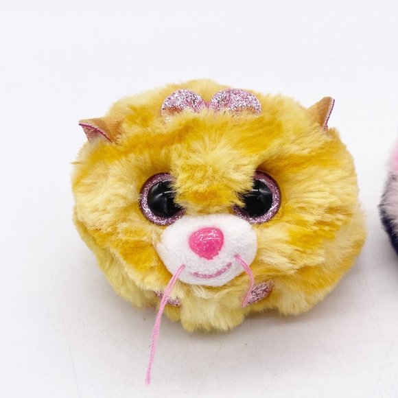 Ty | Toys | Ty Puffies Cat Ball Glitter Plush Tabitha Muffin Kitty ...